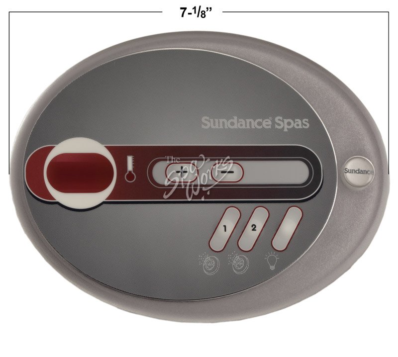SUNDANCE SPA 680 2 PUMP TOPSIDE CONTROL PANEL | The Spa Works