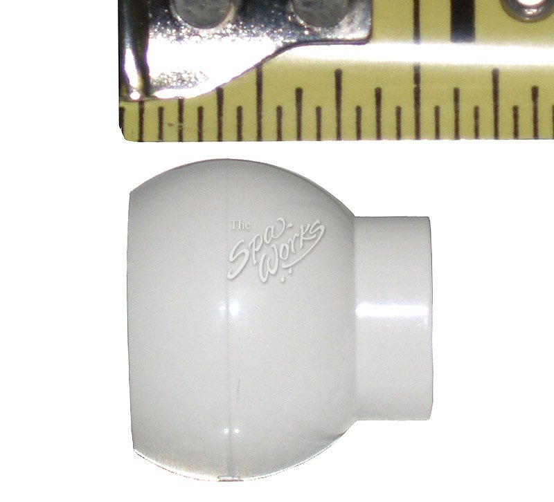 SLIMLINE MICRO EYEBALL, WHITE | The Spa Works