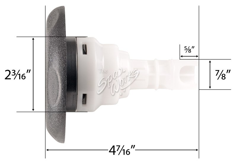 4" DIRECTIONAL SCALLOPED JET INSERT | The Spa Works
