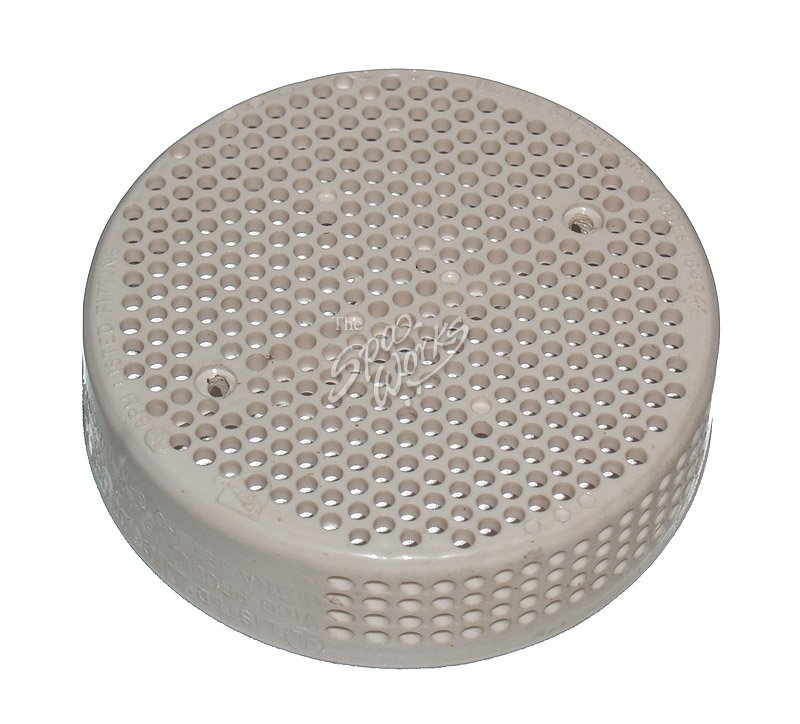 CAL SPA CREAM COLOR MAIN DRAIN COVER | The Spa Works