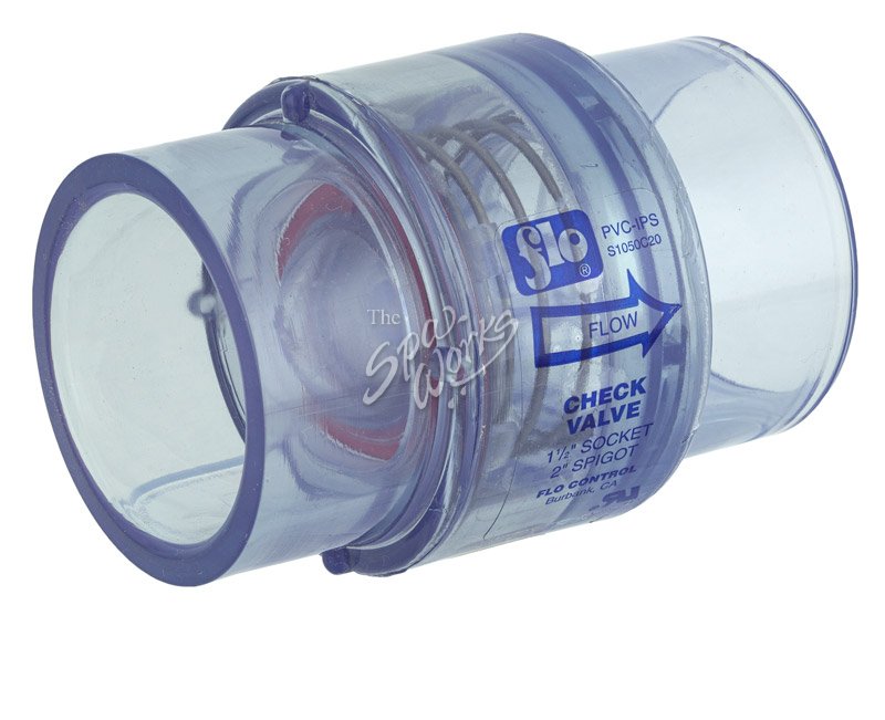 2 INCH X 1.5 INCH SPA AIR BLOWER CHECK VALVE | The Spa Works