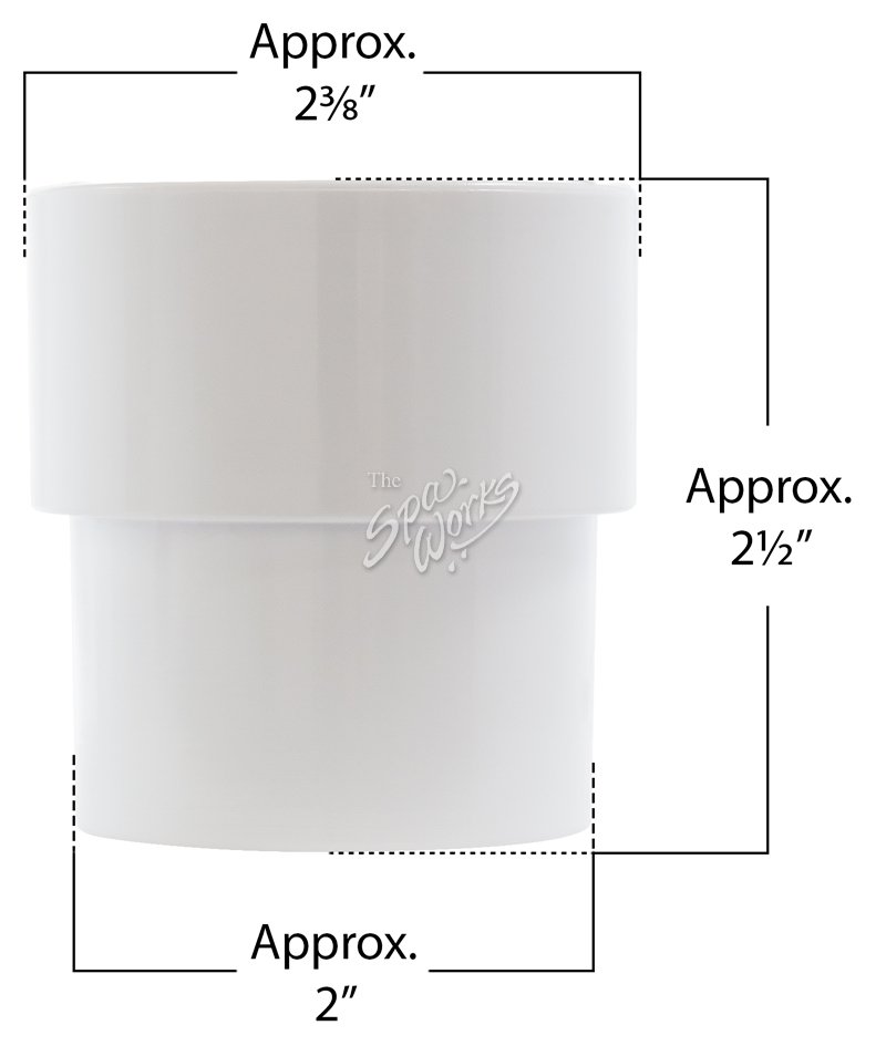 2 INCH PVC PIPE EXTENDER | The Spa Works