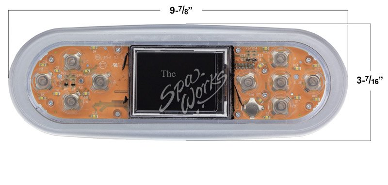 MARQUIS SPA TOPSIDE SIGNATURE SERIES CONTROL PANEL | The Spa Works
