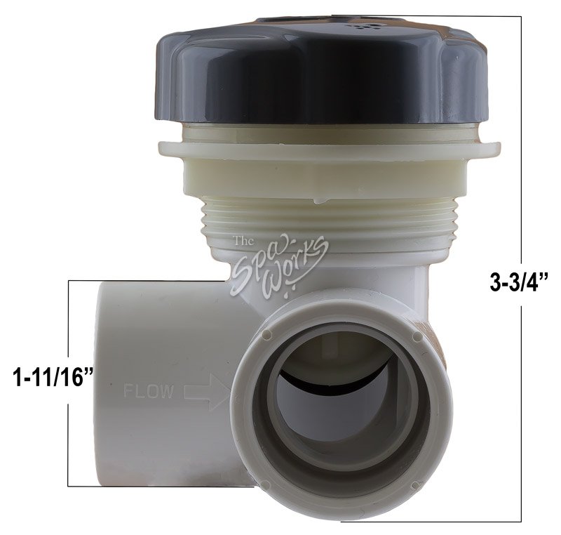 CALDERA SPA WATERFALL VALVE COMPLETE, 2009+ | The Spa Works